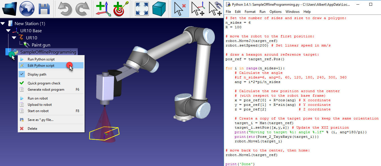 Python API - robodk文档