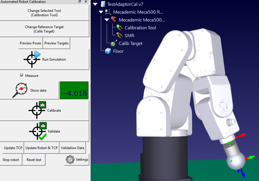 自动校准 - robodk文档