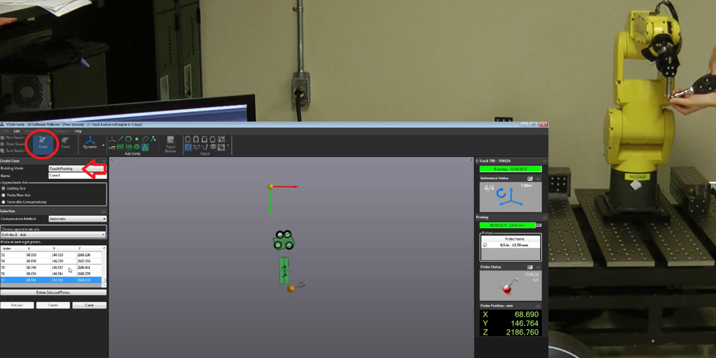 Robot Calibration (Optical CMM) - robodk文档